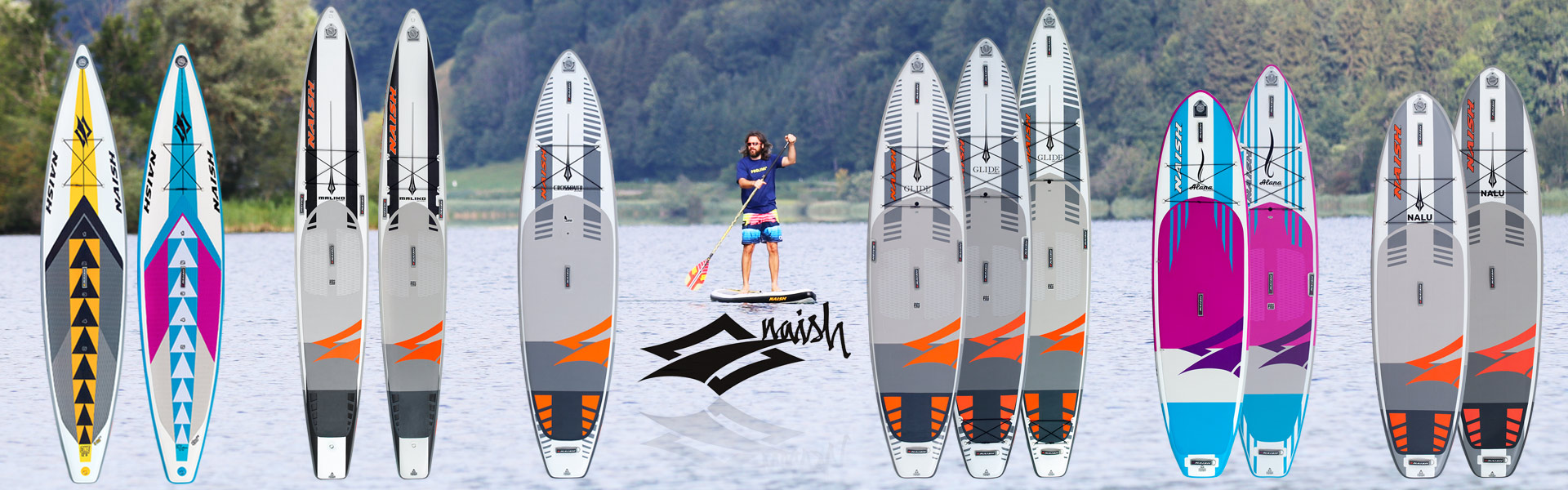 Naish SUP stand up paddling boards Robby Naish