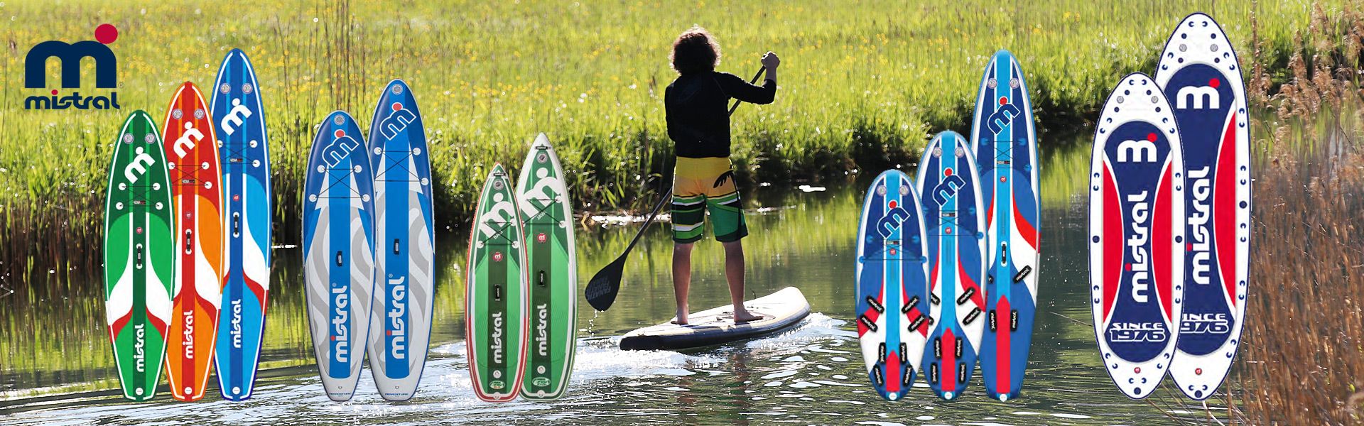 Mistral SUP Boards und Mistral Tribe Line