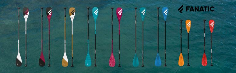 Fanatic SUP Paddel Fanatic Carbon und Bamboo Paddle